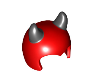 LEGO Minifigure Imp Hat with Black Horns (27988) | Brick Owl - LEGO ...