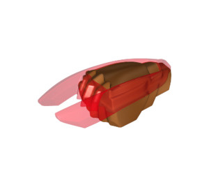 LEGO Ninjago Time Blade with Transparent Red Claws and Blades (28587 ...