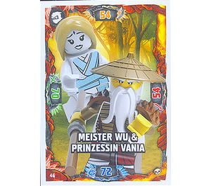 LEGO Ninjago Trading Card Game (German) Series 6 - # 46 Meister Wu ...