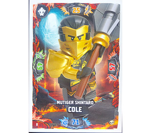 LEGO Ninjago Trading Card Game (German) Series 6 - # 8 Mutiger Shintaro ...