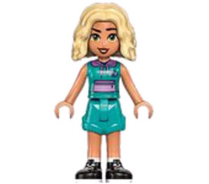LEGO Nova with Turquoise Hoodie and Shorts Minifigure | Brick Owl