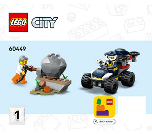 LEGO Off-Road Police Car Chase Set 60449 Instructions | Brick Owl ...