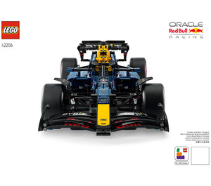 LEGO Oracle Red Bull Racing RB20 F1 Car Set 42206 Instructions | Brick ...