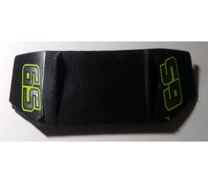 LEGO Panel 3 x 8 Car Spoiler with '65' Sticker (61073) | Brick Owl ...