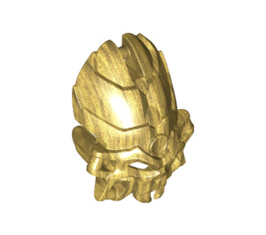 LEGO Pearl Gold Bionicle Skull Spider Mask (20251) | Brick Owl