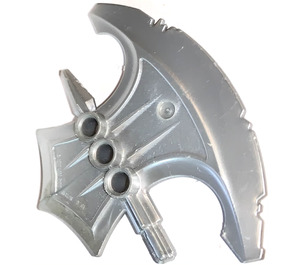 LEGO Pearl Light Gray Battle Axe Head (54178) | Brick Owl - LEGO ...