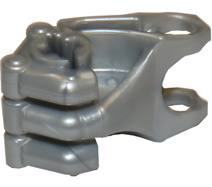 LEGO Pearl Light Gray Hand with Joint Socket and Axle Hole with 3 ...