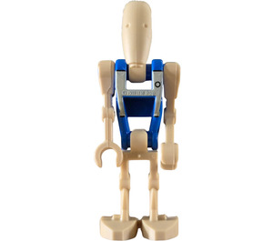LEGO Pilot Battle Droid with Blue Torso with Tan Insignia and Badge ...