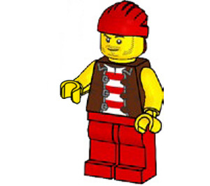 LEGO Pirate Bo'Sun Will Minifigure | Brick Owl