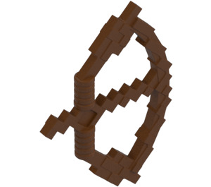 LEGO Pixelated Minecraft Bow with Arrow (18792) | Brick Owl