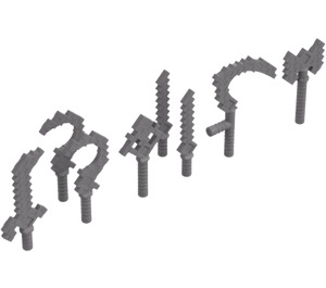 LEGO Pixelated Minecraft Weapon Pack (65505) | Brick Owl - LEGO Marketplace