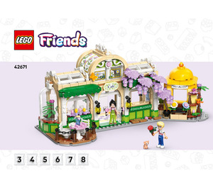 LEGO Plant Café & Flower Shop Set 42671 Instructions | Brick Owl - LEGO ...