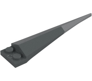 LEGO Plate 1 x 2 Flexible with Medium Stone Gray Tip (61406) | Brick Owl