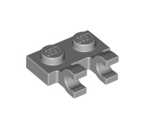 LEGO Plate 1 x 2 with Horizontal Clips (flat fronted clips) (60470 ...