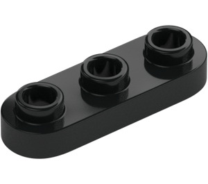 LEGO Plate 1 x 3 with Rounded Ends (77850) | Brick Owl - LEGO Marketplace