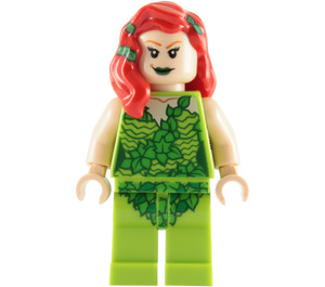 LEGO Poison Ivy with Lime Outfit and Light Flesh Skin Minifigure ...