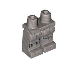 LEGO Protocol Droid Minifigure Hips and Legs (24051 / 26348) | Brick ...