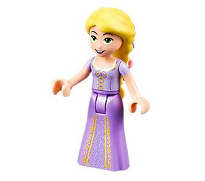 LEGO Rapunzel with Gold Laced Dress and Flowers Minifigure | Brick Owl