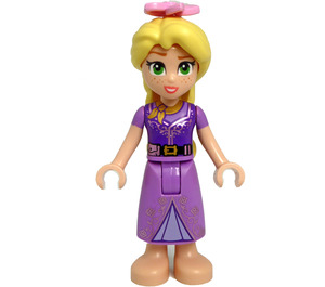 LEGO Rapunzel with Purple Closed Vest and Flowers Minifigure | Brick Owl