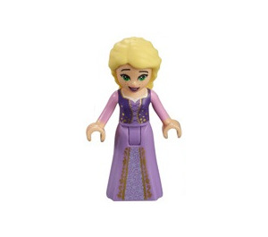 LEGO Rapunzel with Purple Open Vest and Flowers Minifigure | Brick Owl