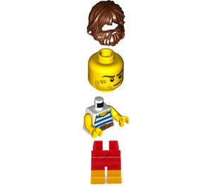 LEGO Ray the Castaway Minifigure | Brick Owl - LEGO Marketplace