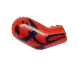 LEGO Red Arm (Right) with Darth Maul Pattern (3818) | Brick Owl - LEGO ...