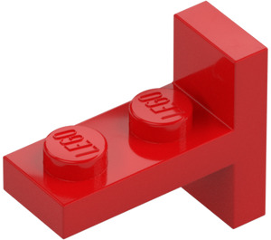 LEGO Red Bracket 1 x 2 with Vertical Tile 1 x 2 (4585) | Brick Owl