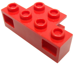 LEGO Red Electric Train Light Prism 1 x 4 Holder (2928) | Brick Owl ...
