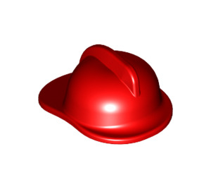 LEGO Red Firefighter Helmet with Brim (3834) | Brick Owl - LEGO Marketplace