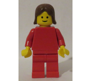 LEGO Red Outfit Lady Minifigure | Brick Owl - LEGO Marketplace