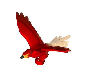 LEGO Red Phoenix with Open Wings with Transparent Orange Tail (8068 ...