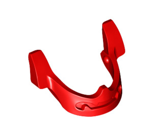 LEGO Red Samurai Chin Guard Visor (65033 / 98129) | Brick Owl - LEGO ...