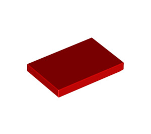 LEGO Red Tile 2 x 3 (26603) | Brick Owl - LEGO Marketplace