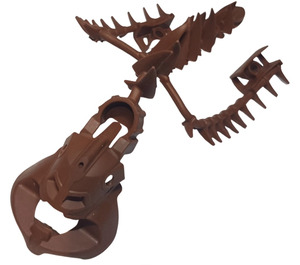LEGO Reddish Brown Bionicle Piraka Spine with Mask (Avak) (53580 ...