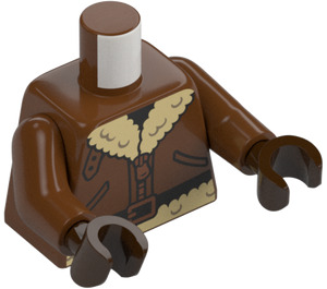 LEGO Reddish Brown Explorer with Reddish Brown Jacket, Fedora and Scarf ...