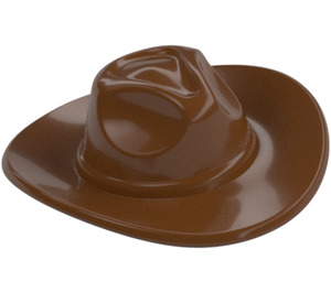 LEGO Reddish Brown Fedora Hat with Very Wide Brim (13565) | Brick Owl ...
