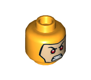 LEGO Reverse Flash Minifigure Head (3626 / 37118) | Brick Owl