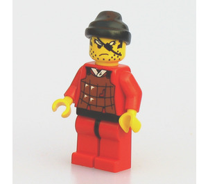 LEGO Robber with black rag hat Minifigure | Brick Owl - LEGO Marketplace