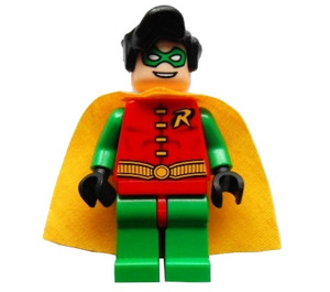 LEGO Robin with Green Legs and Mask with Wavy Hair Minifigure | Brick Owl