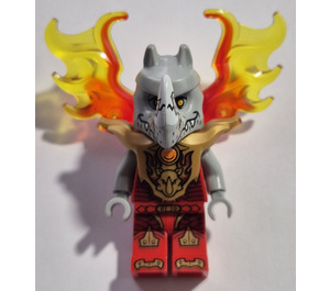 LEGO Rogon with Gold Armor and Fire Wings Minifigure | Brick Owl