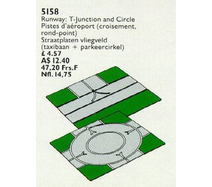 LEGO Runway T-Junction and Circle Base Plates Set 5158 | Brick Owl