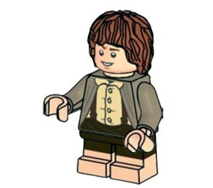 LEGO Samwise Gamgee with Dark Tan Jacket Minifigure | Brick Owl