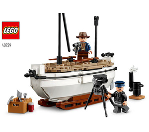 LEGO Shackleton's Lifeboat Set 40729 Instructions | Brick Owl - LEGO ...