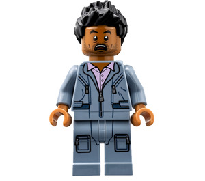 LEGO Simon Masrani with Sand Blue Outfit Minifigure | Brick Owl