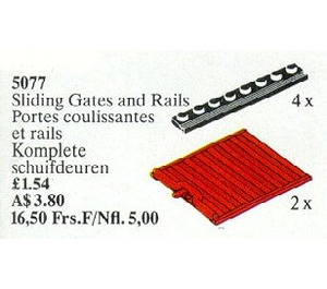 LEGO Sliding Gates and Rails Set 5077 | Brick Owl - LEGO Marketplace