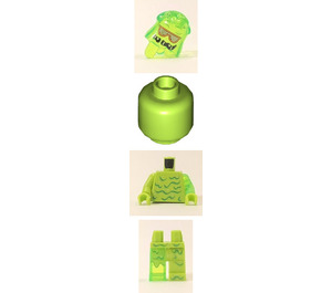 LEGO Slime Singer Minifigure | Brick Owl - LEGO Marketplace