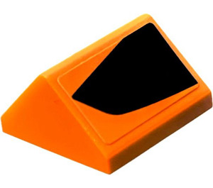 LEGO Slope 2 x 2 (45°) Double with Black Rear Window (left) Sticker ...