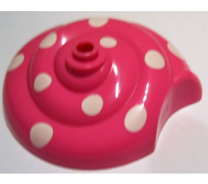 LEGO Snail Shell with White Spots | Brick Owl - LEGO Marketplace