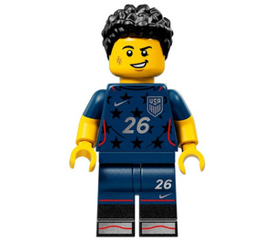 LEGO Soccer Player (Male) with US Team Stars Jersey | Brick Owl