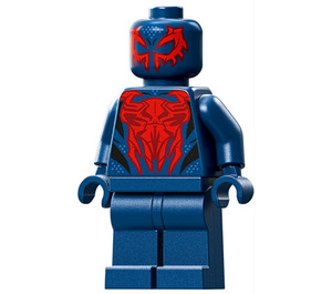 LEGO Spider-Man 2099 with Red and Dark Red Spider Minifigure | Brick Owl